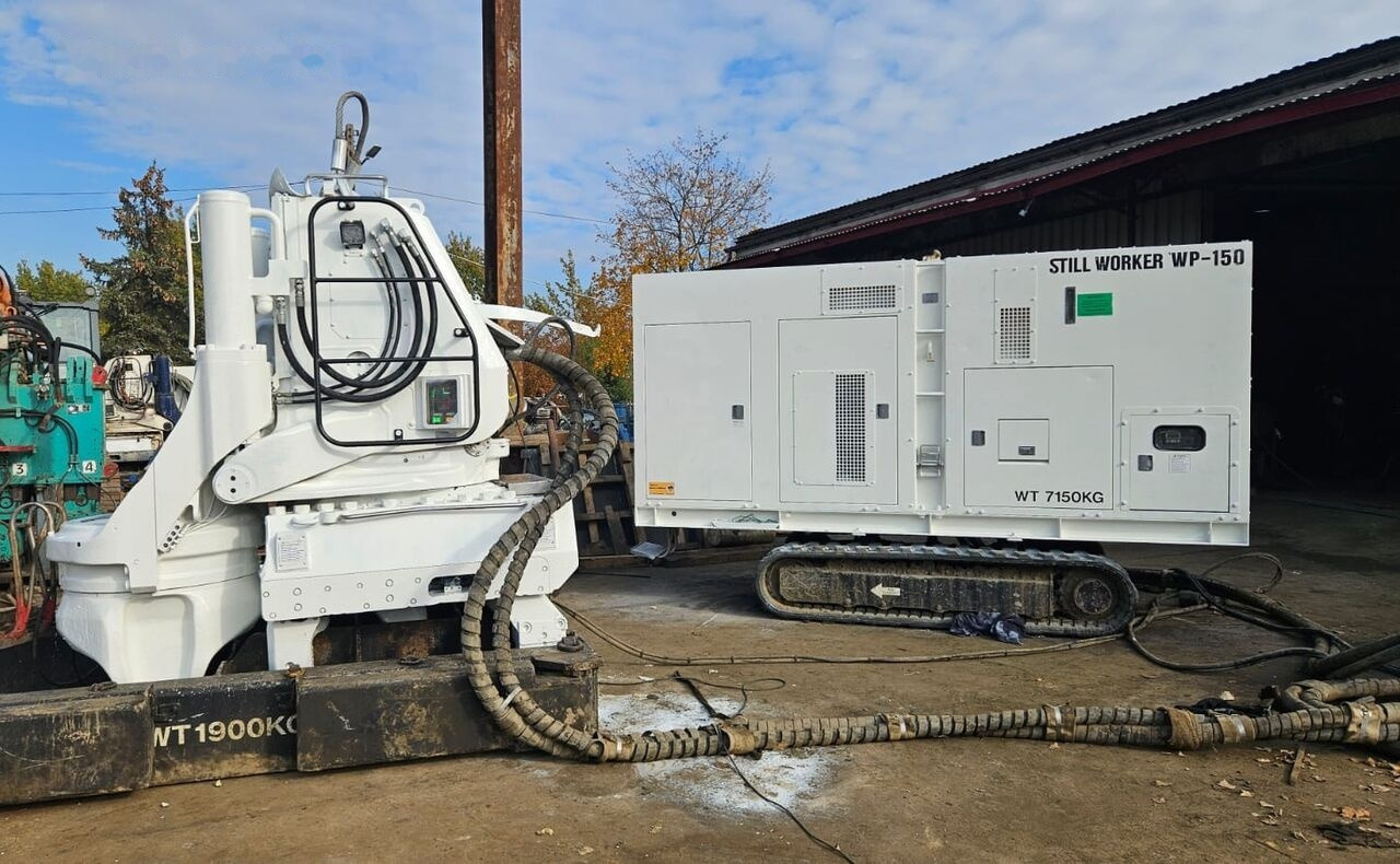 Сваебойная установка Giken Kowan Still Worker WP-150 no Giken silent ...